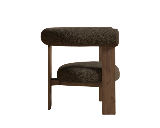 Kora Espresso/Walnut Lounge Chair – The Furniture Shop - Toronto