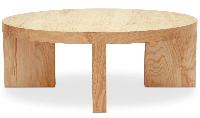 Oregon Blonde Round Coffee Table – The Furniture Shop - Toronto